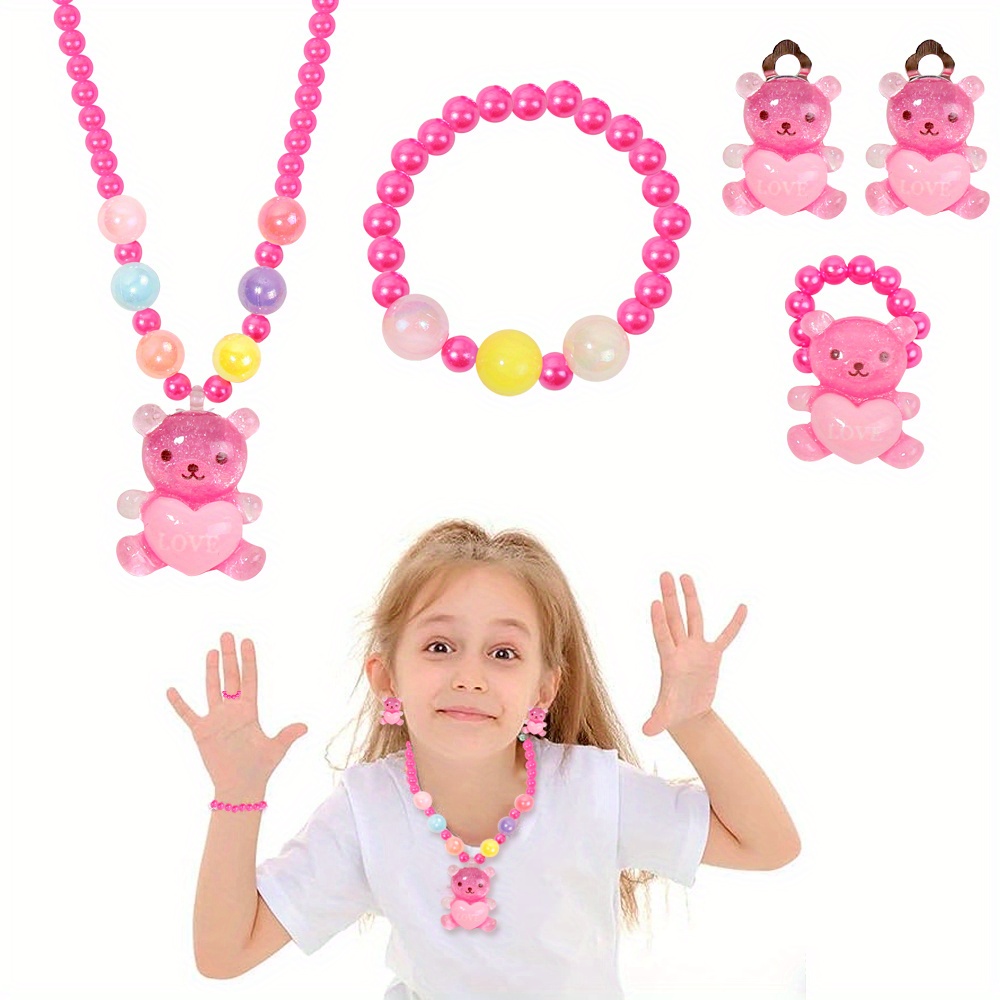 Girl's Cute Cartoon Children's Necklace Fashion Personality - Temu Australia
