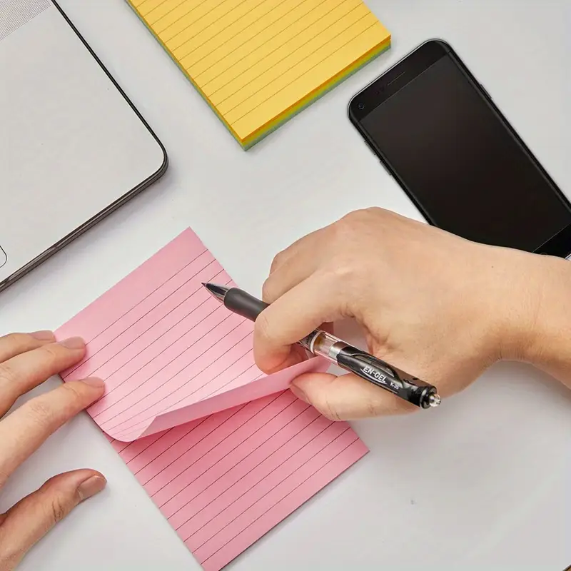39 Pads Large Sticky Notes Pad Lined Sticky Notes 4x6 Temu