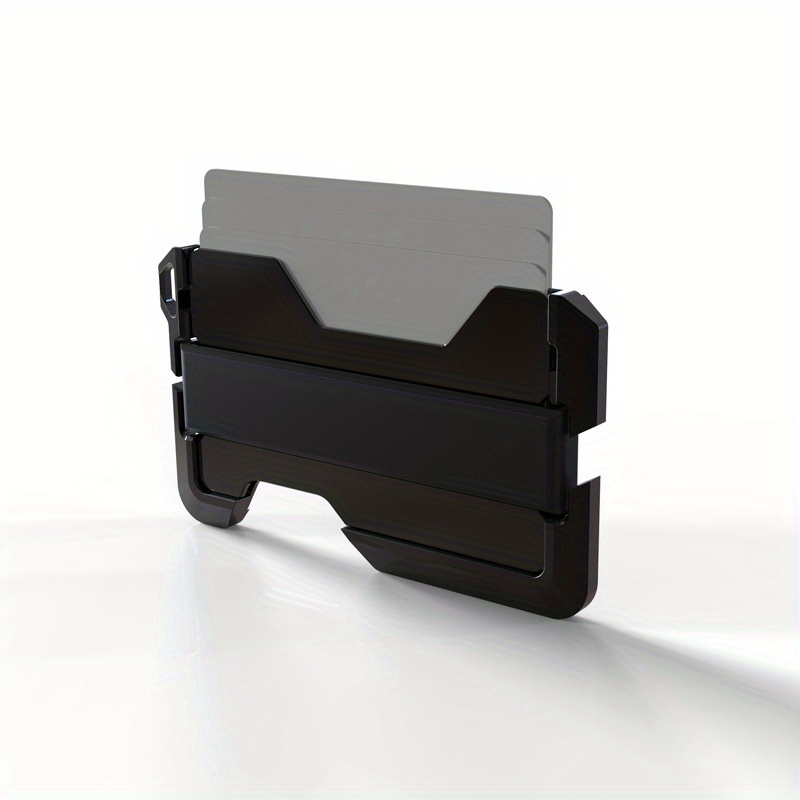 Rfid Blocking Wallet Mens Genuine Leather Aluminum Alloy Card Holder ...