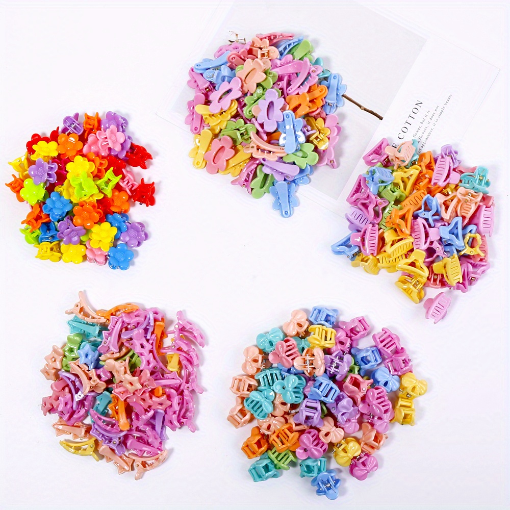 Mini Cute Small Clip Colorful Flower Clip Side Clip Princess - Temu ...