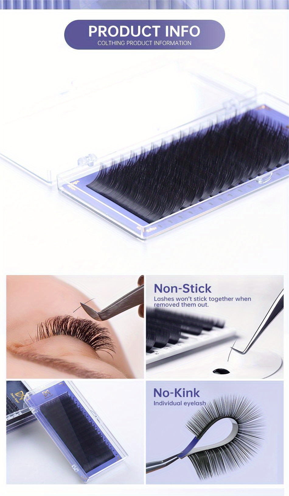 False Eyelashes Individual Lashes Single Lashes Self - Temu