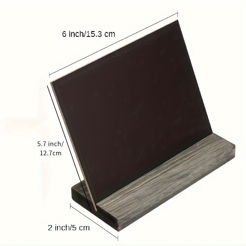 Mini Tabletop Chalkboard Sign Base Stand Small Vintage - Temu United ...