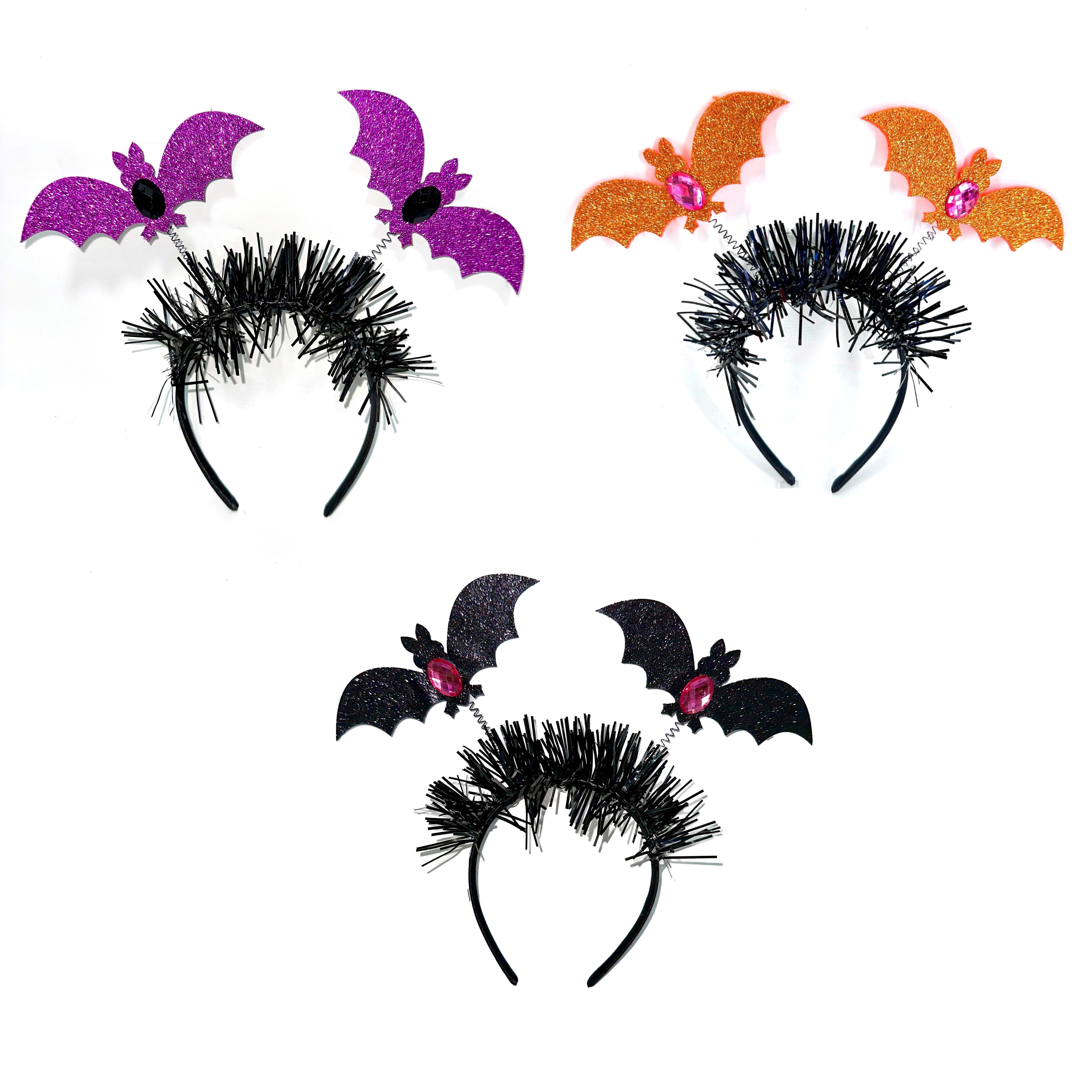 halloween sequin headband bat head hoop carnival cosplay - Temu New Zealand