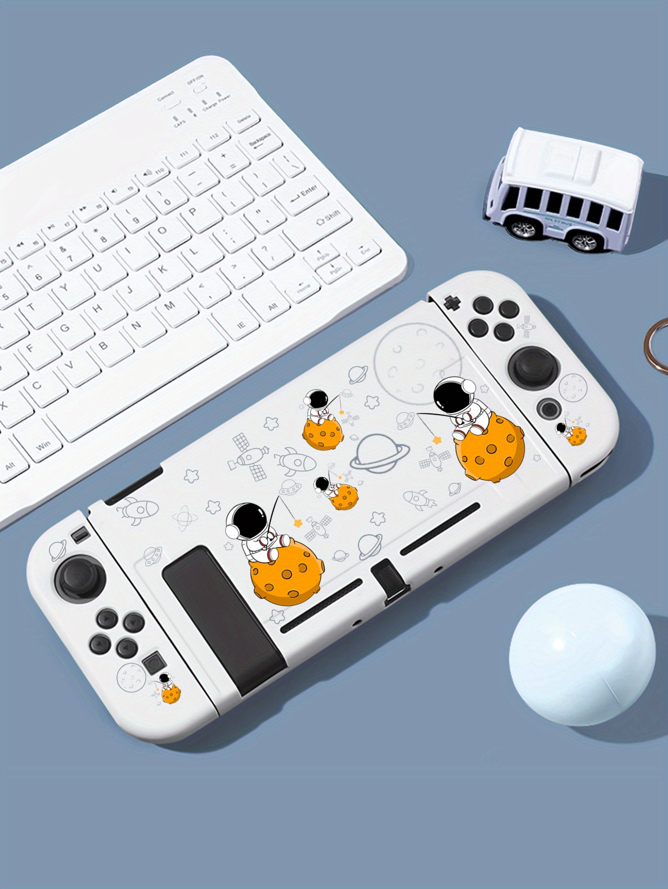 Cartoon Moon Astronaut Graphic - Temu