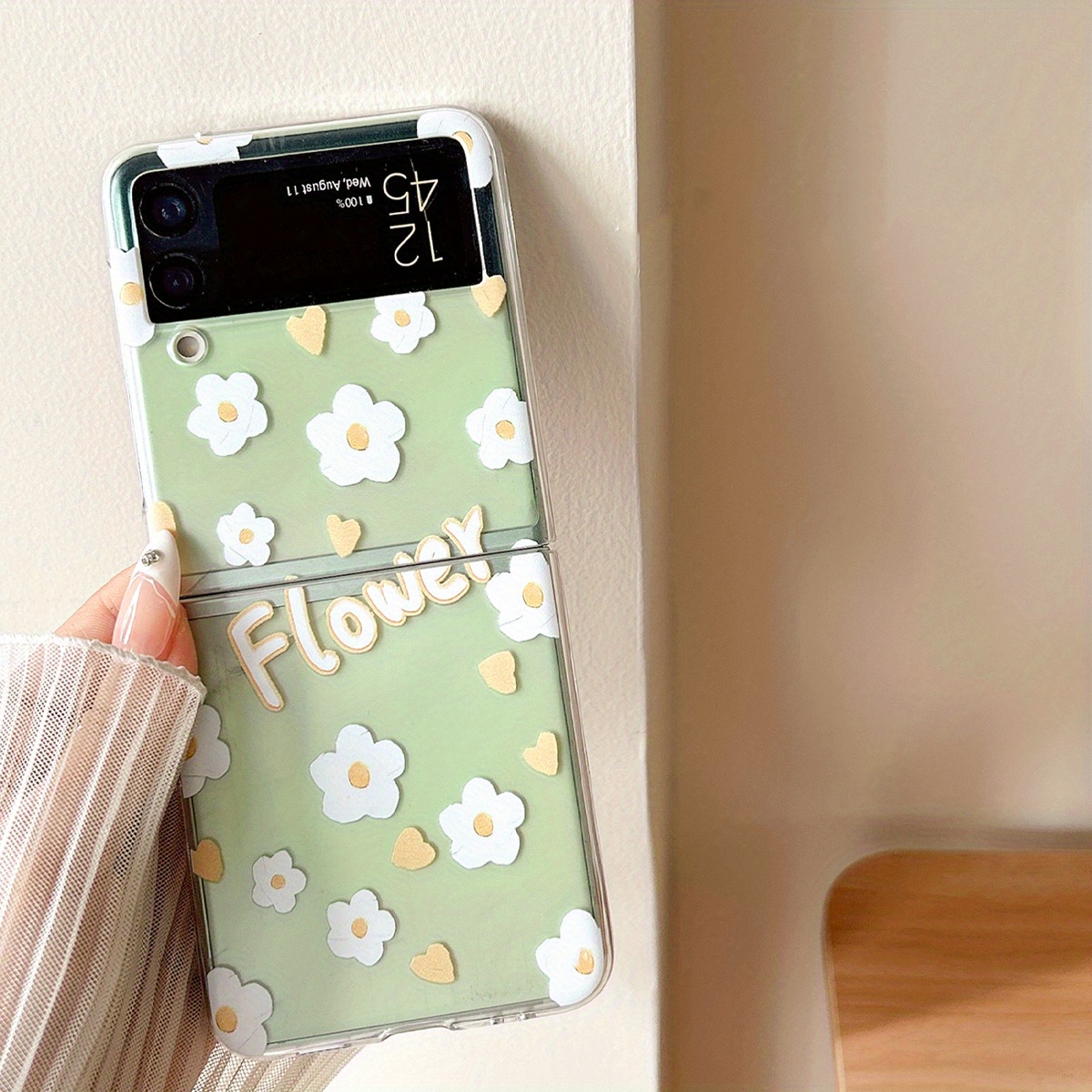 fresh full screen small flower folding anti drop - Temu Australia