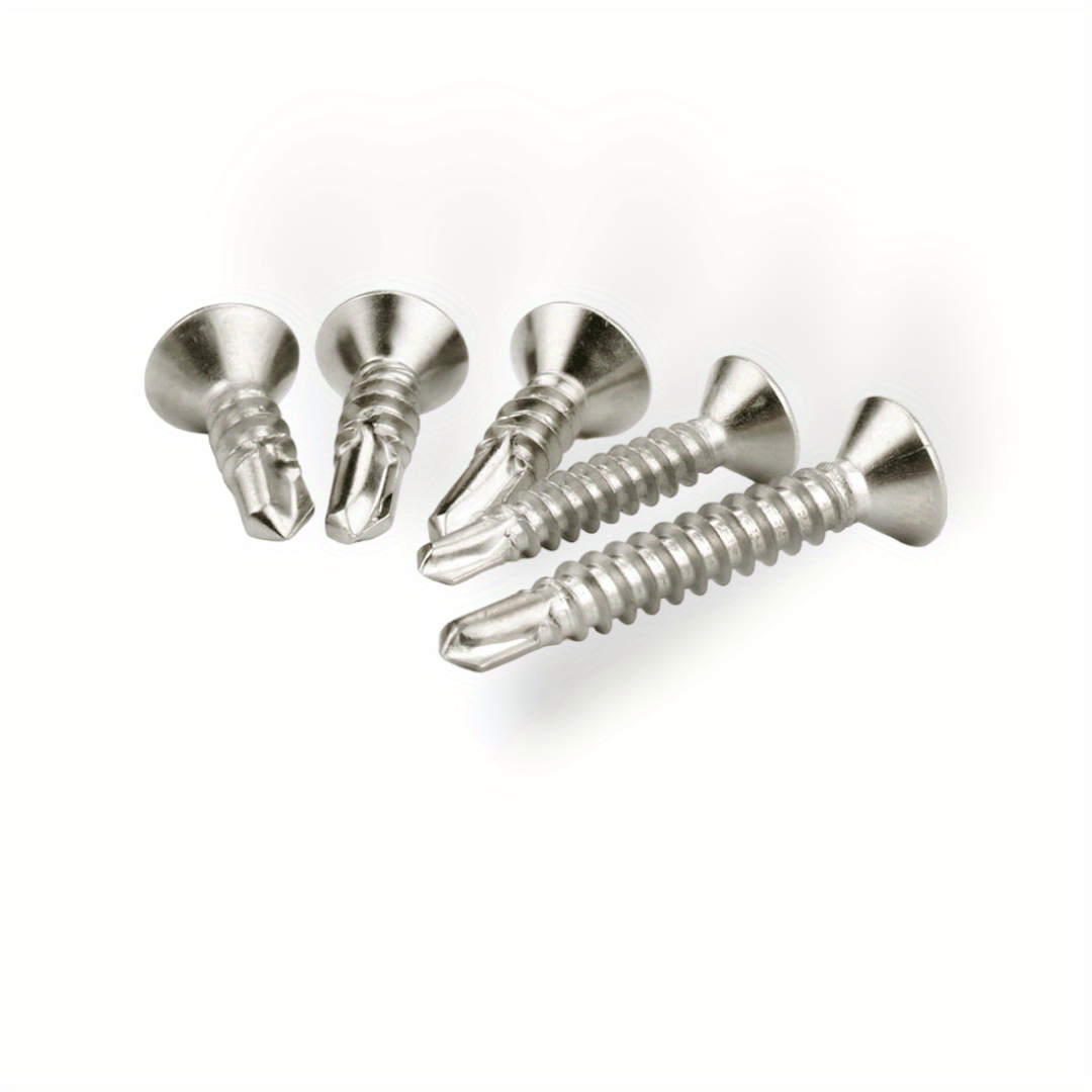 8 phillips drive self tapping screws 410 stainless steel - Temu