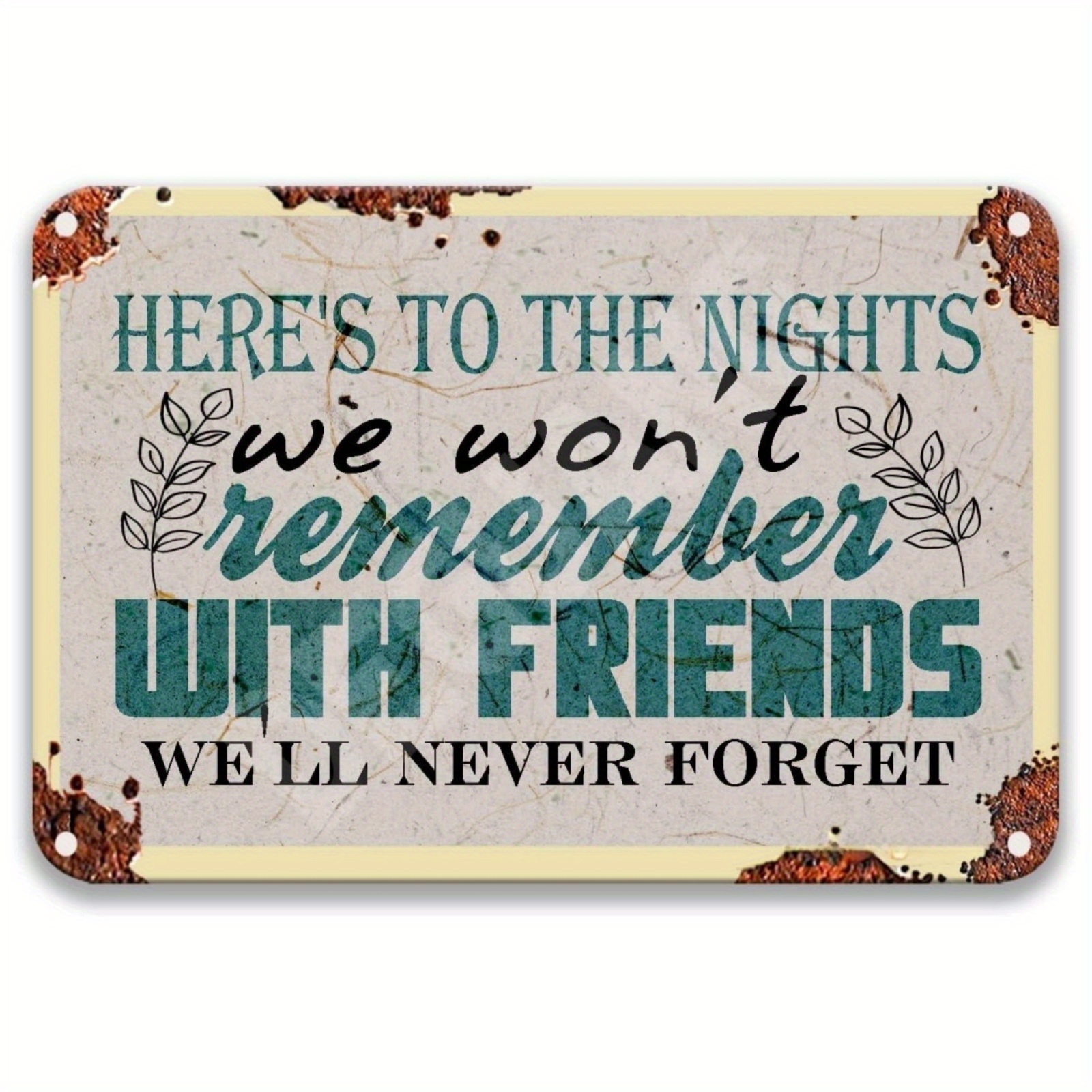Funny Quotes 's Nights Remember Friends 'll - Temu Australia