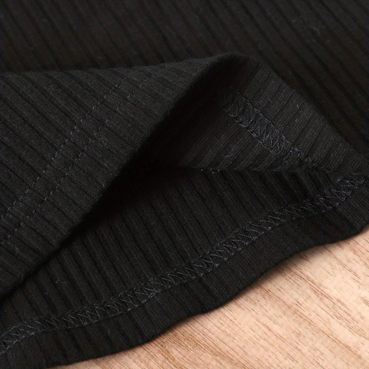 Sets Girls Ripped Sleeveless Denim Dress Turtleneck Ribbed - Temu New ...