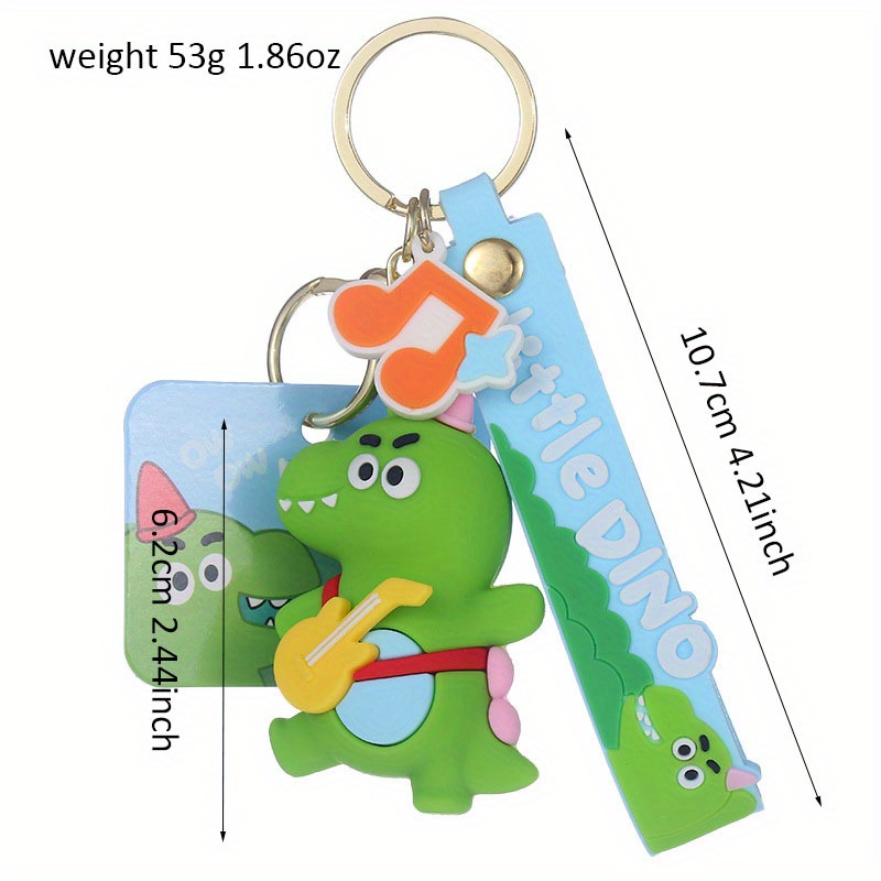 Cartoon Doll Dinosaur Keychain For Men, Car Keychain, Cute Bag Pendant ...