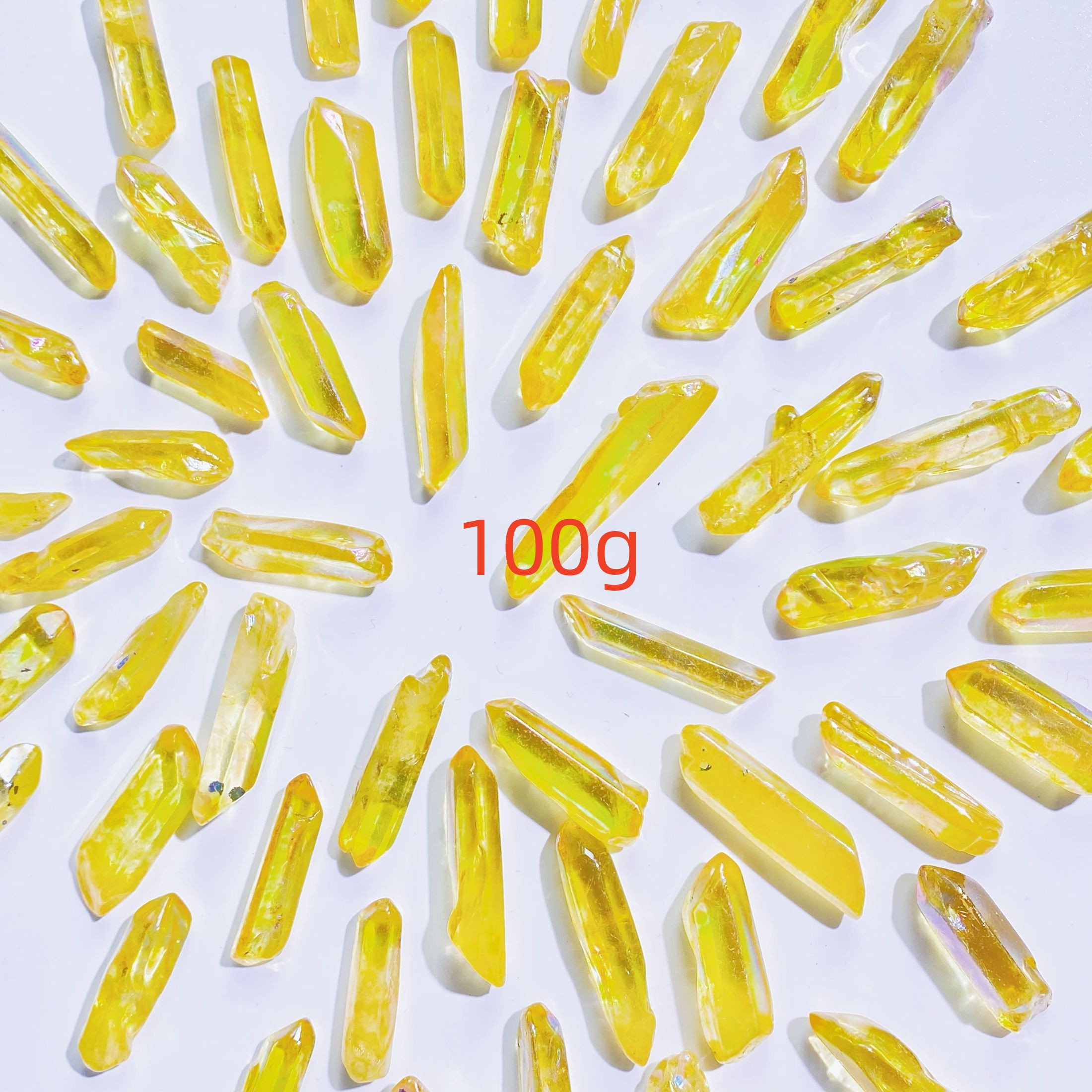 Natural Crystal Strip Aura Quartz Crystal Strip - Decoration Holiday ...