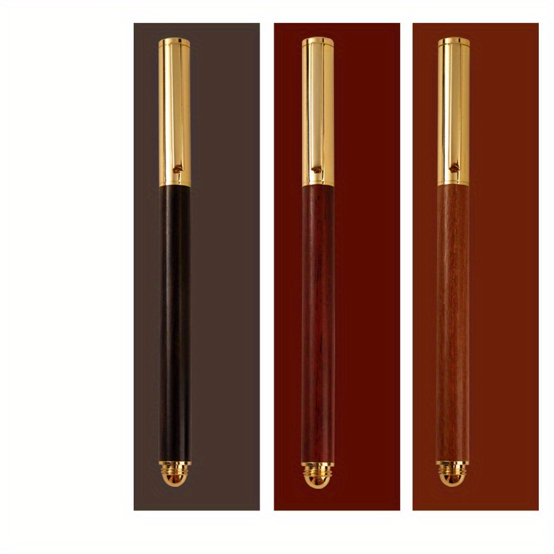 1pc vintage sandalwood signature pen 0 5mm brass neutral pen suitable ...