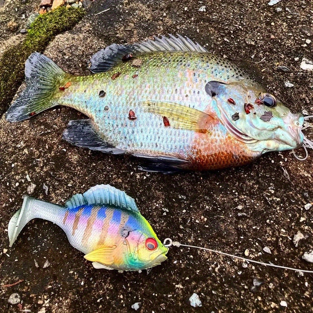 Swimbait Paddle Tail Realistic Soft Lure Spoon - Temu Philippines