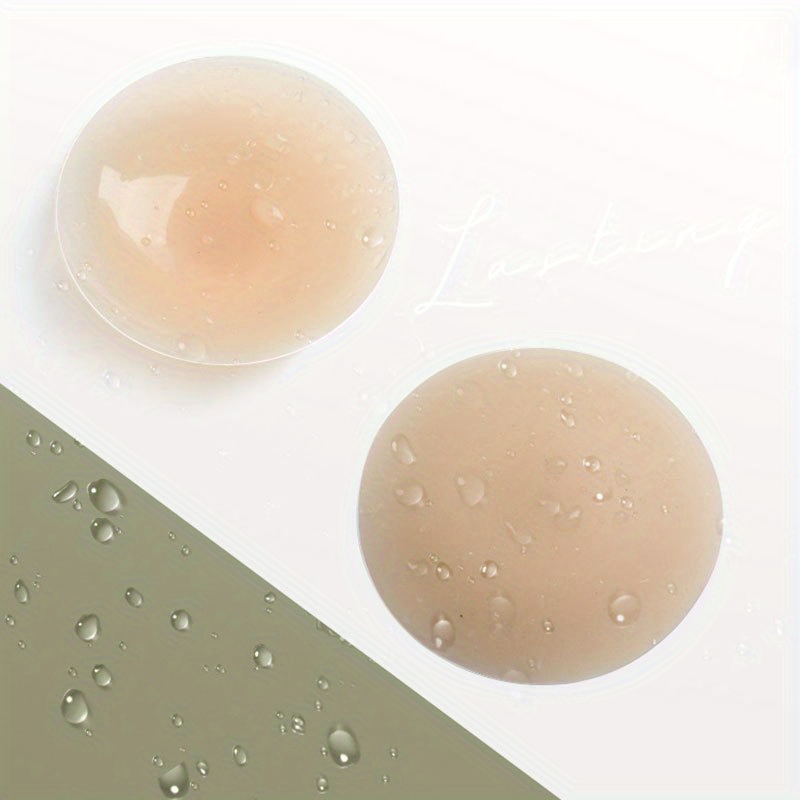 Seamless Silicone Nipple Covers Invisible Self Push - Temu United Kingdom