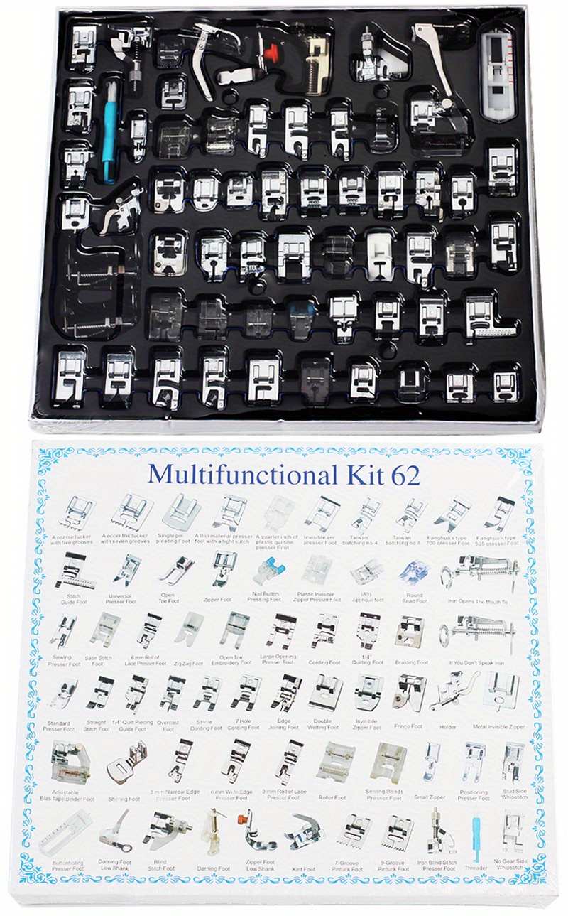 Multi functional Household Sewing Machine Presser Foot - Temu Australia