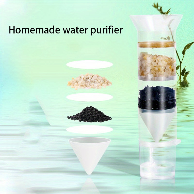 Homemade Water Filter Science Experiment - Homemade Ftempo