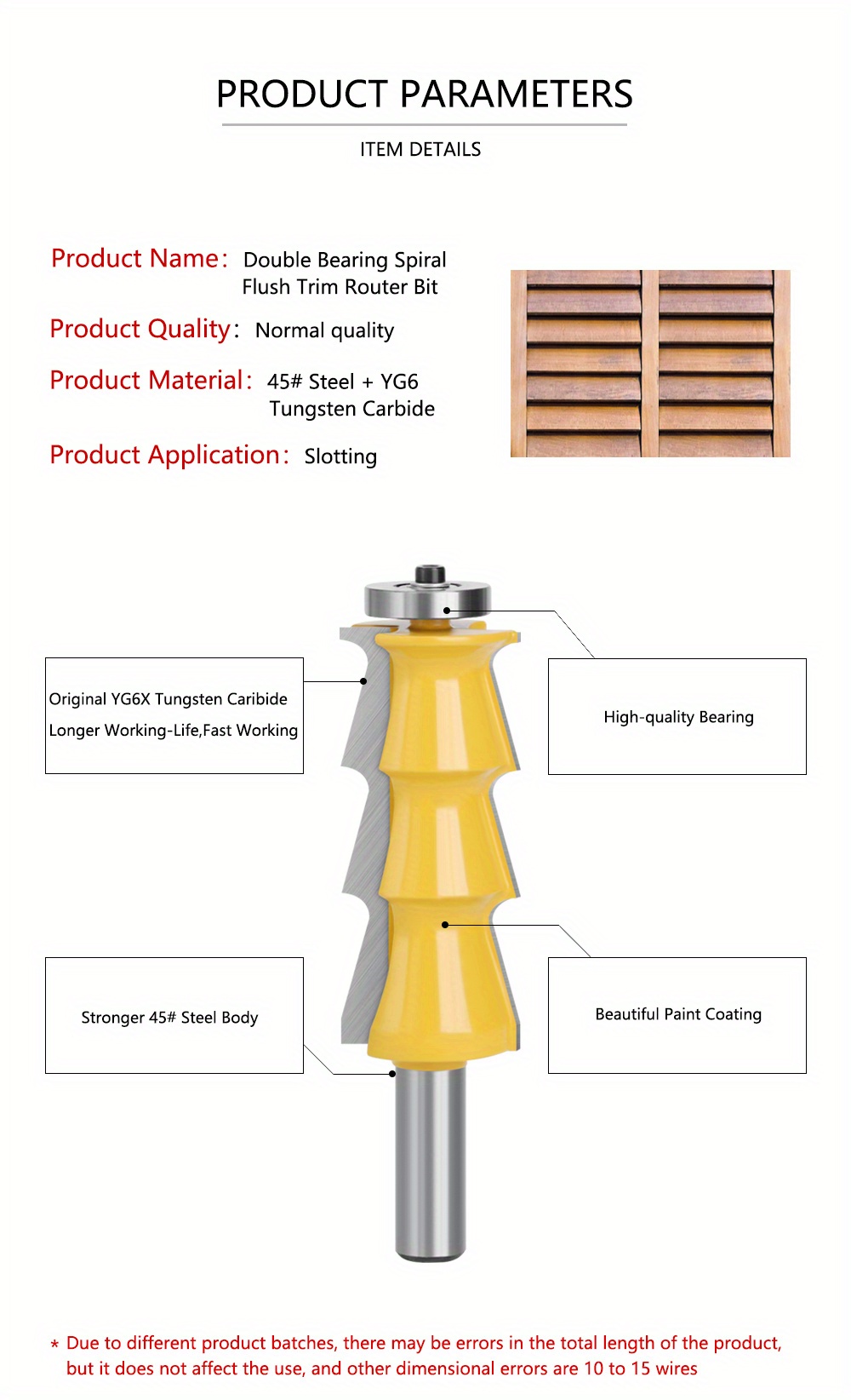 shank style router bit louvre milling - Temu Australia