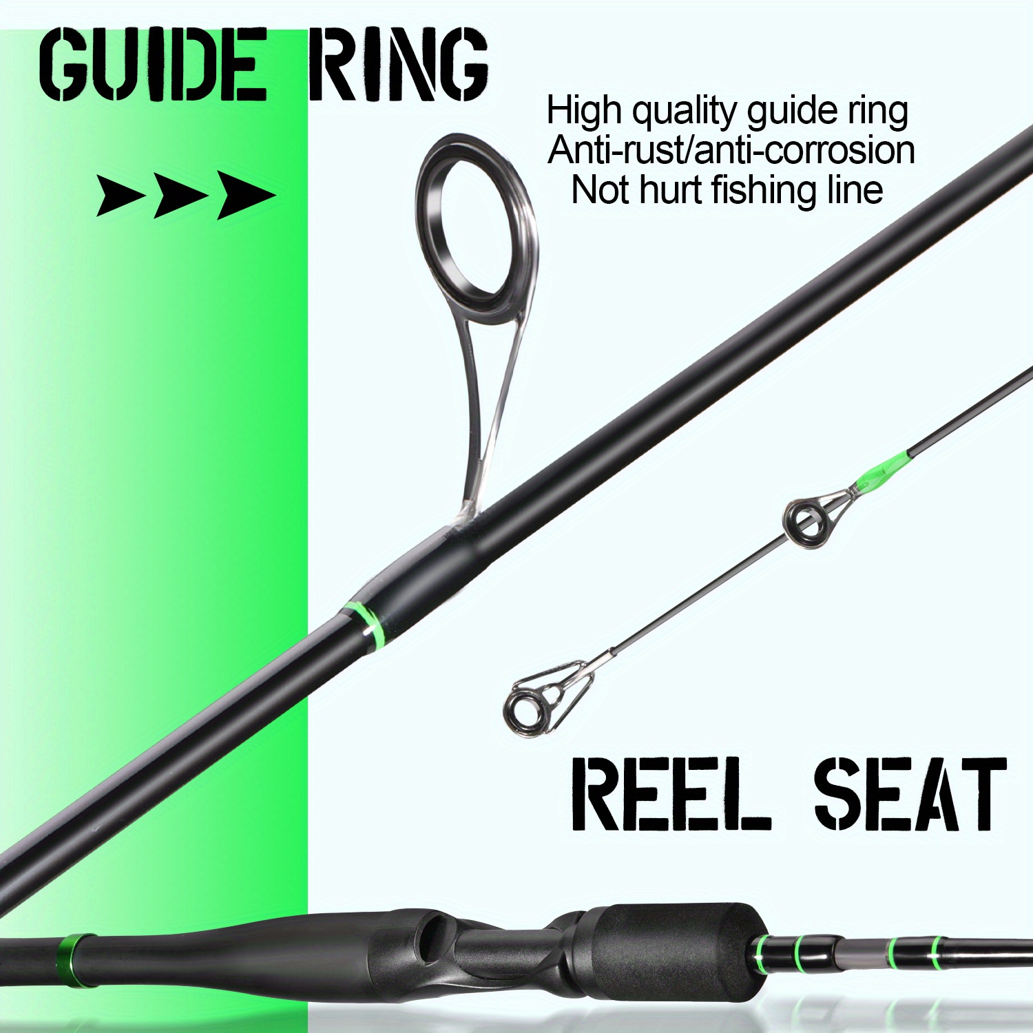 Fishing Rod 4 section Portable Carbon - Temu New Zealand