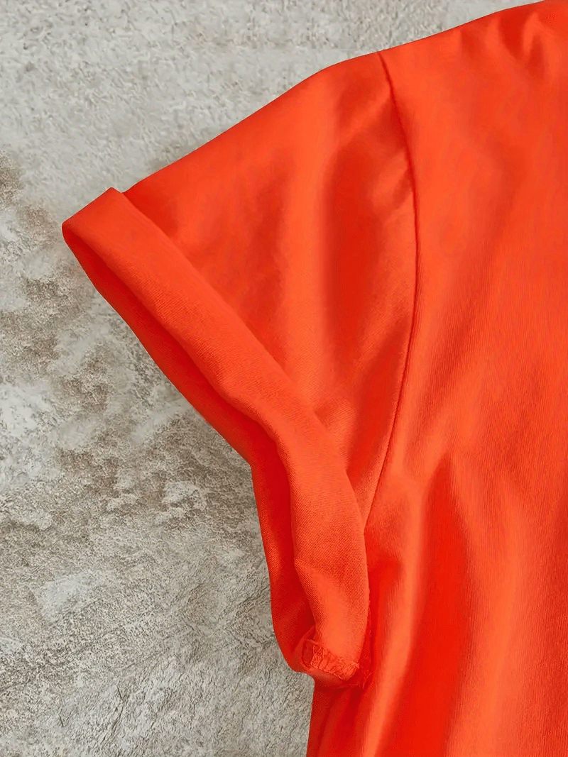 Cartoon Cat Pumpkin Print Crew Neck T shirt Casual Short - Temu Netherlands