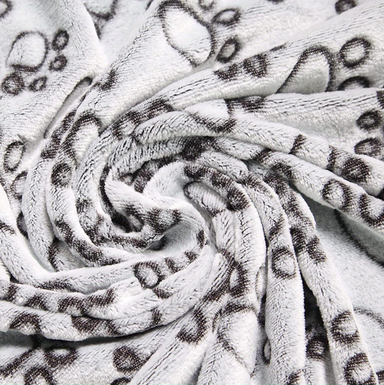 cartoon dog paw print cat blanket comfortable - Temu Australia