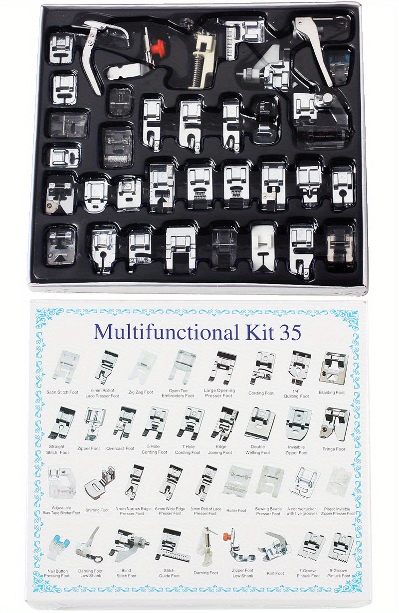 Multi functional Household Sewing Machine Presser Foot - Temu Australia