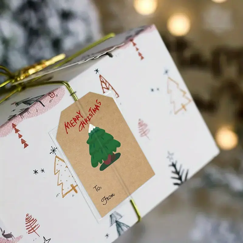 Christmas Stickers Gift Stickers Cartoon Kraft Paper Labels - Temu Christmas Stickers Gift Stickers Cartoon Kraft Paper Labels - Temu