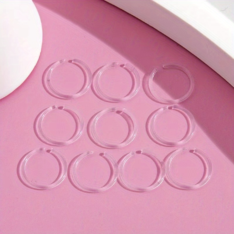 Acrylic Transparent Invisible Nose Ring Earrings Opening - Temu Denmark