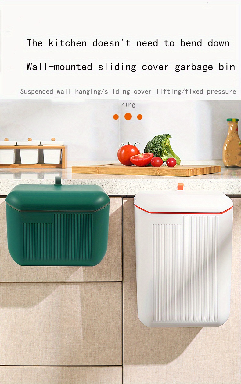 Wall mounted Trash Household Toilet Bedroom Cabinet Hanging - Temu