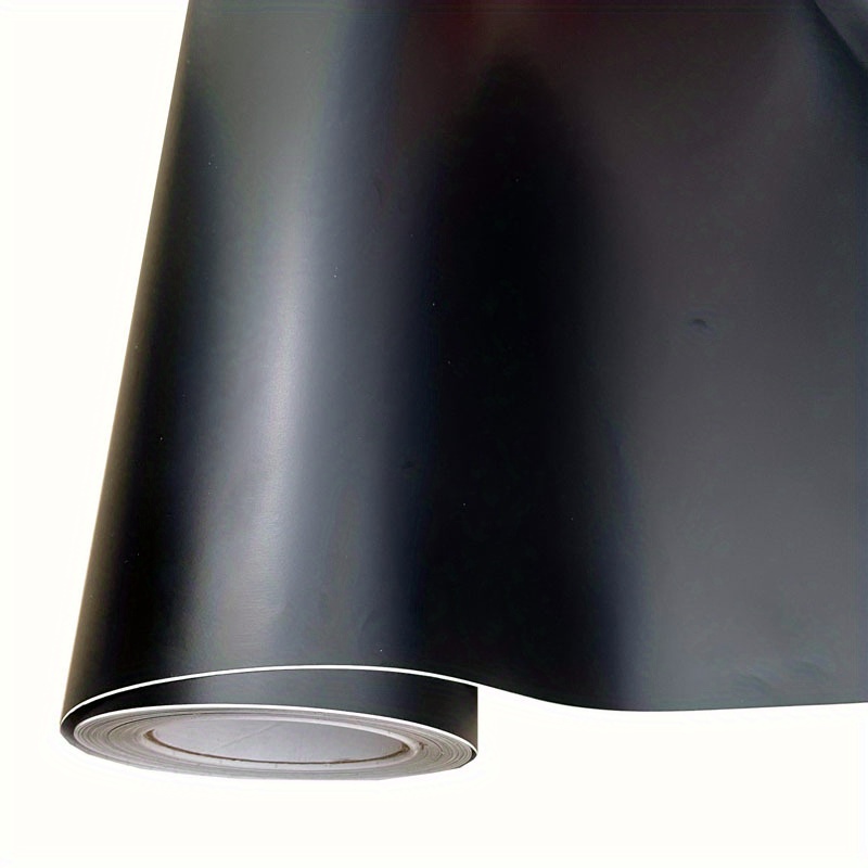 Matte Black Vinyl Car Wrap Film Foil Sticker Sheet Vehicle - Temu