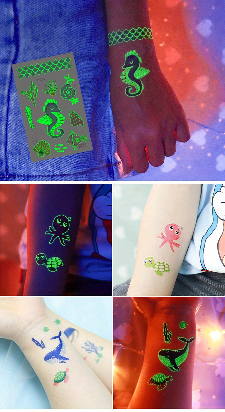 Ocean Animals Whale Dolphin Temporary - Temu Canada