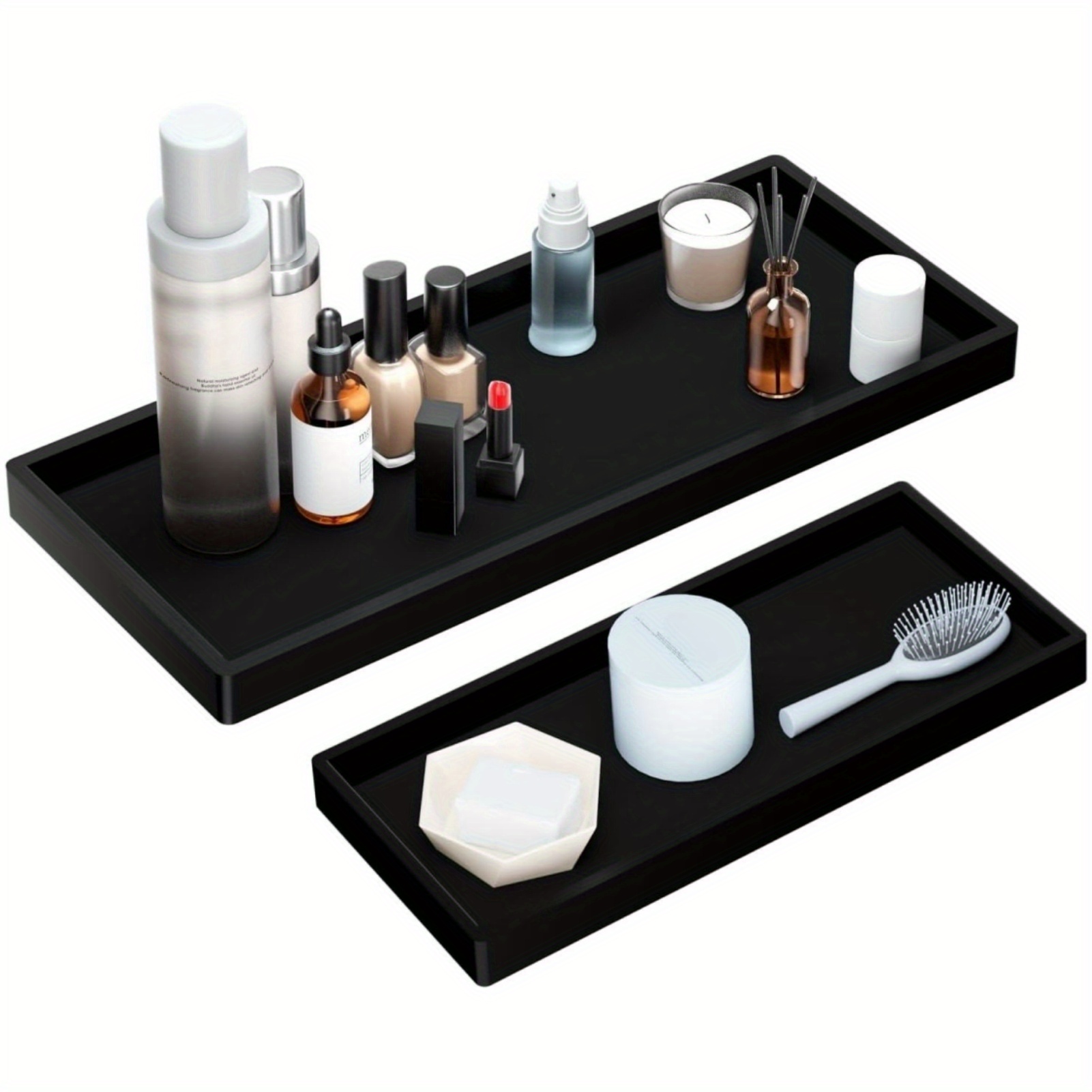 Countertop Vanity Tray Shatterproof Silicone Countertop - Temu