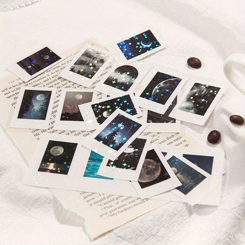 Stickers Gentle Shrink Series Fresh Literary Journal Journal - Temu Canada