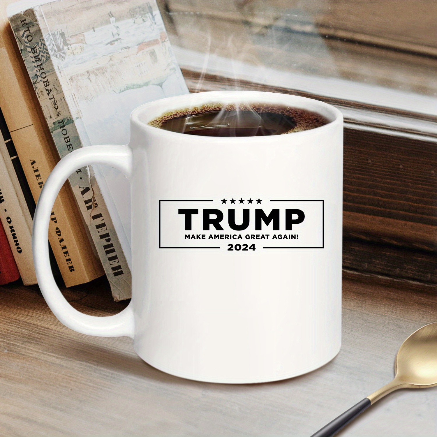 Trump Coffee Mug Shot Mug Funny Donald Trump Police Mugshot - Temu
