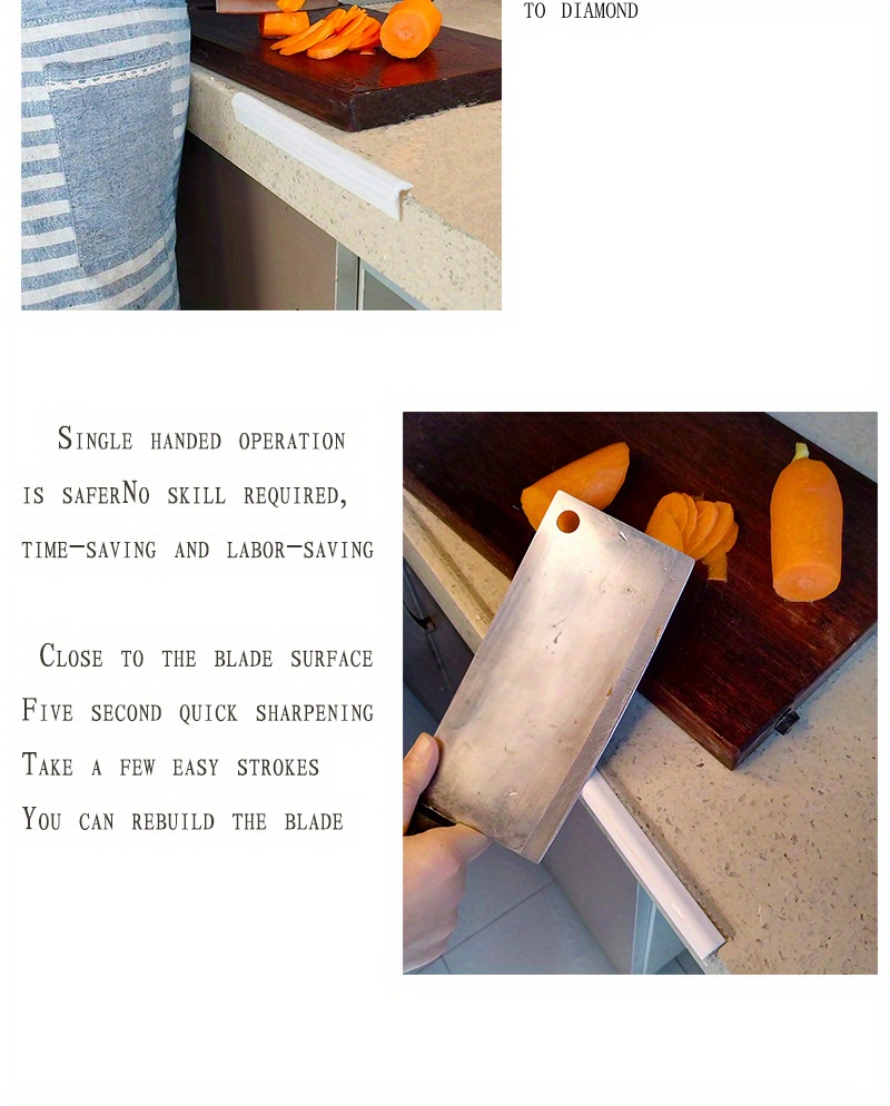 Kitchen Ceramic Sharpener Manual Sharpener Dull Steel Paring - Temu