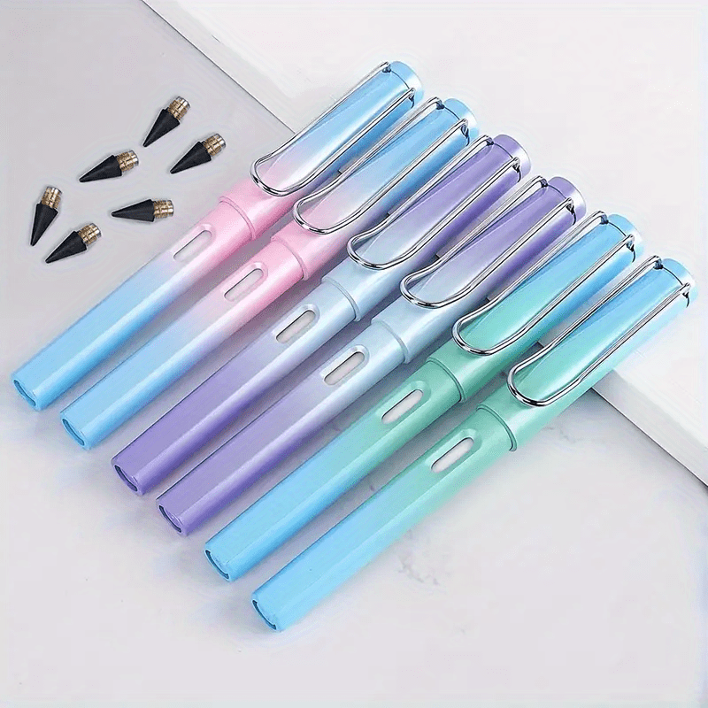 Reusable Inkless Pencils - Infinite Writing Pencils With Erasers And ...