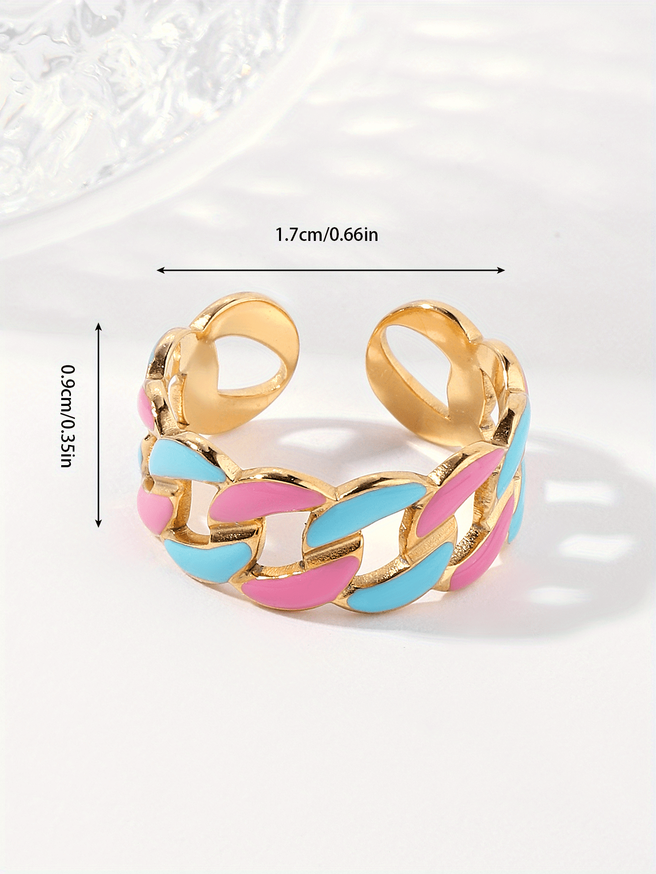 steel colored chain shaped painted pink/pure - Temu New Zealand