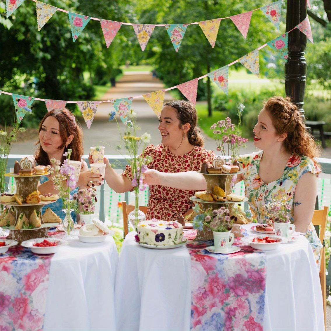 Birthday Party Disposable Paper Plates Afternoon Tea Party - Temu Australia