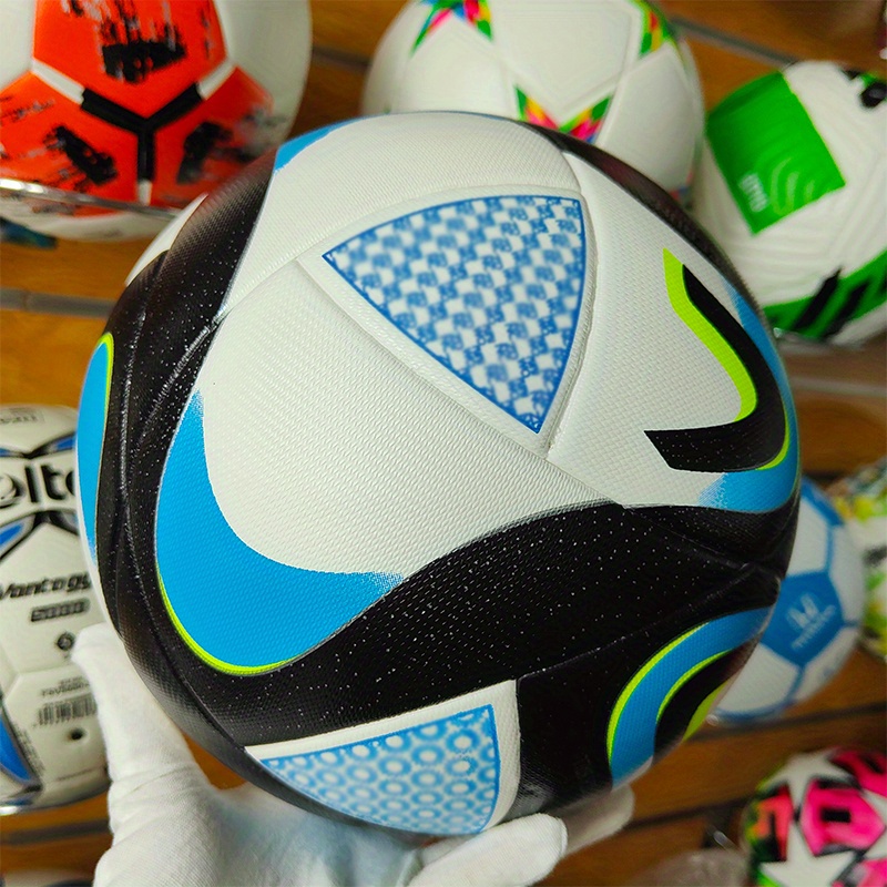 Size 5 Pu Football Soccer Ball Football Matches Training - Temu