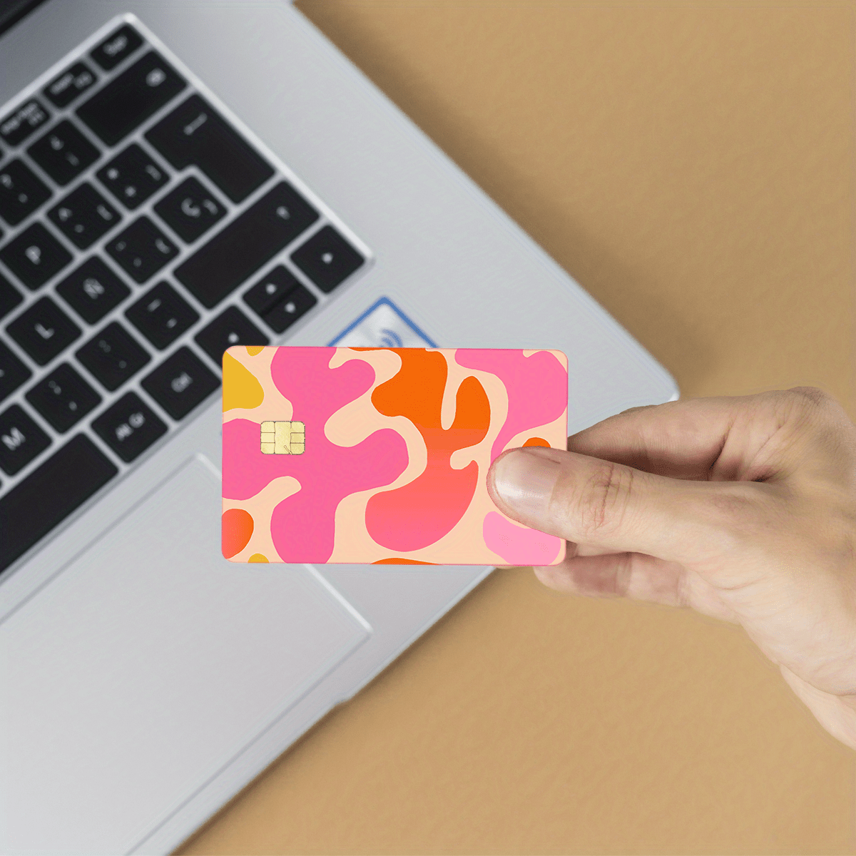 card skin sticker abstract cute pink ebt transportation key - Temu ...