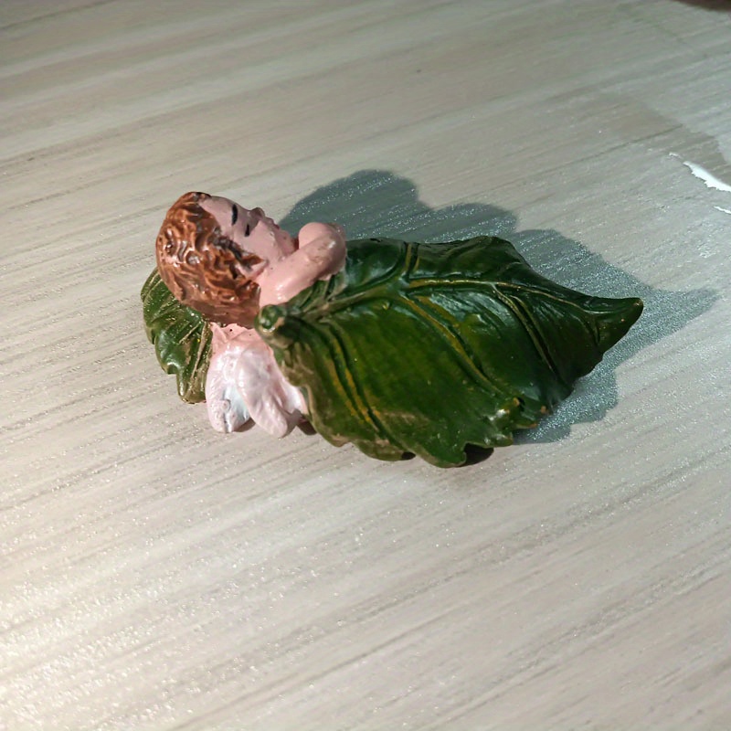 Flower Fairy Characters Miniature Statue Creative Micro - Temu Australia