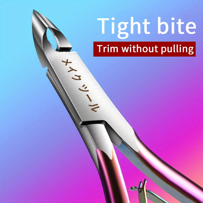 Professional Toenail Nail Cuticle Clipper Care Stainless - Temu Canada