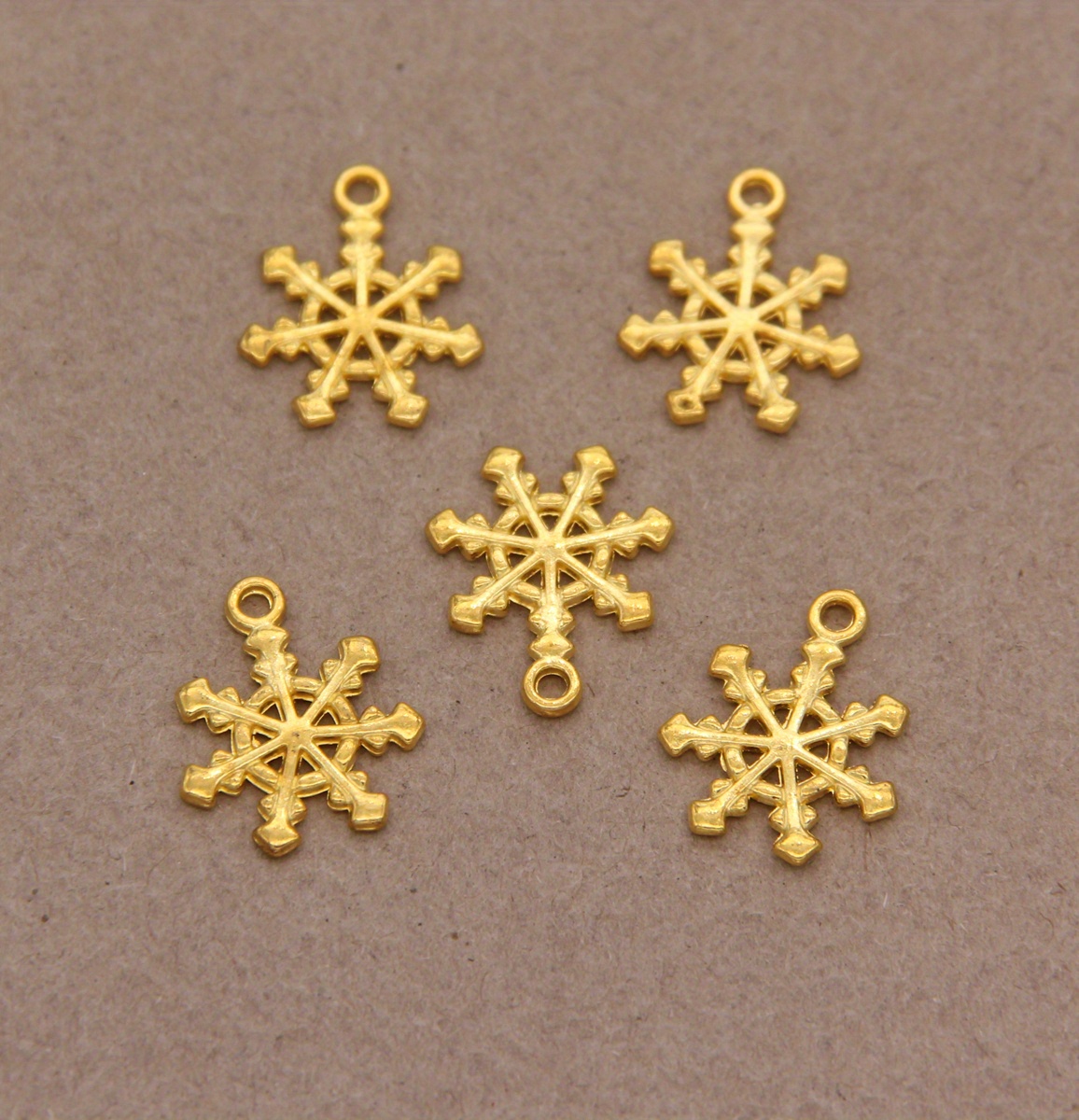 Kc Golden Zinc Alloy Snow Pendant Vintage Winter - Temu Australia