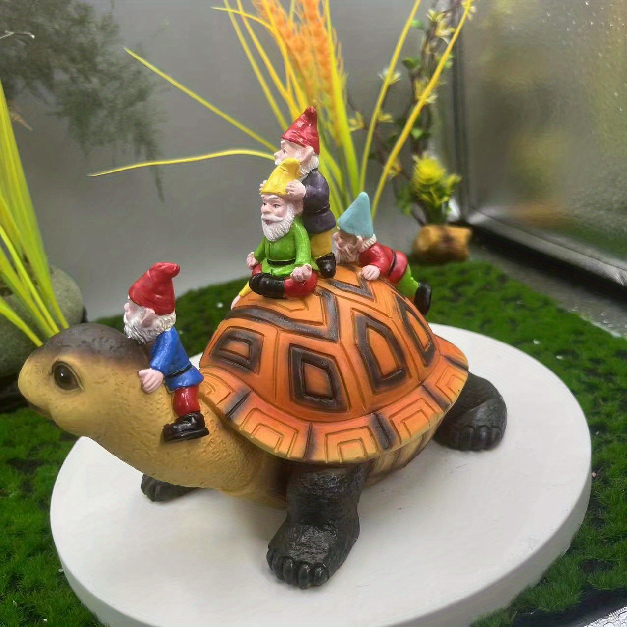 Turtle Resin Desktop Home Decor Garden Decor - Temu New Zealand