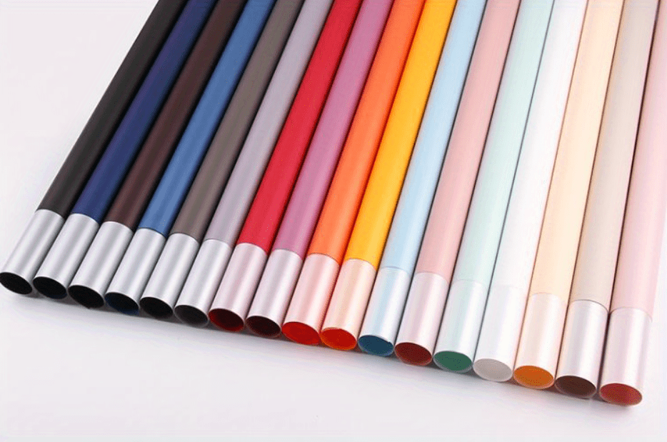 Flower Art Wrapping Paper Double sided Pearlescent Paper - Temu United ...