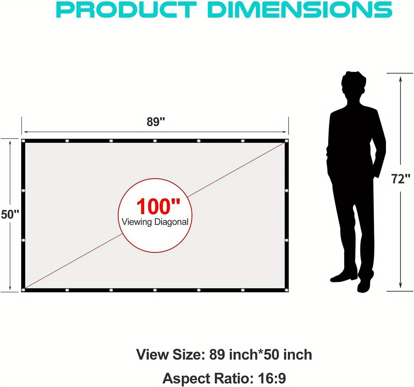 4k Clear Projector 16:9 3d - Temu Canada