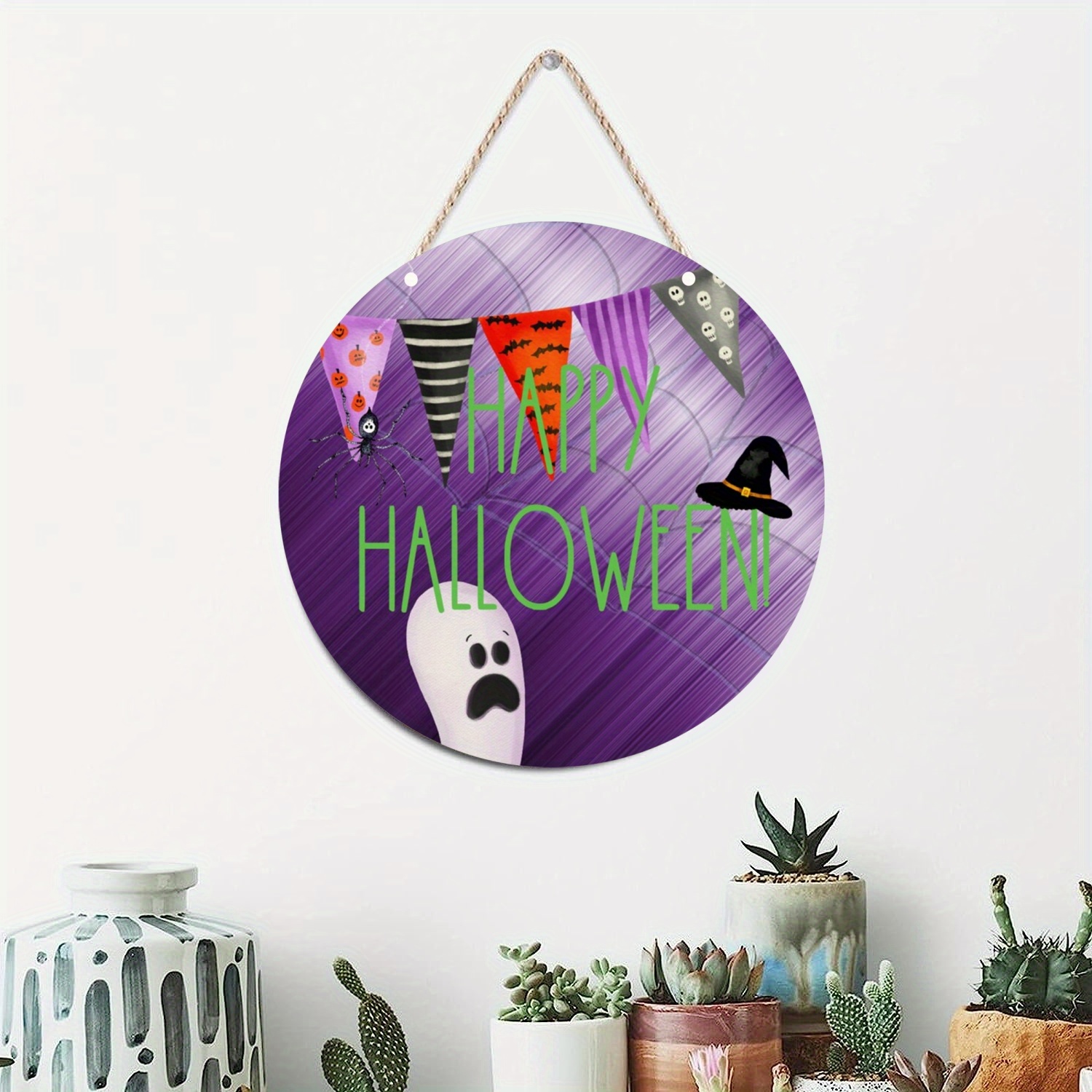 Halloween Wood Ghost Hat - Temu New Zealand