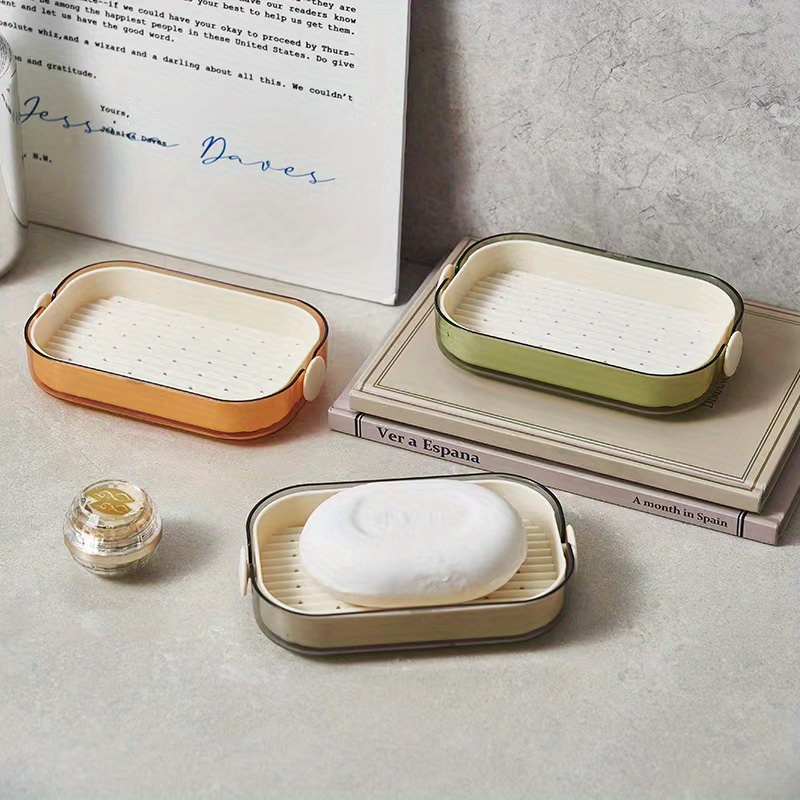 Soap Drain Box Bathroom Dish Home Shower Travel - Temu Netherlands