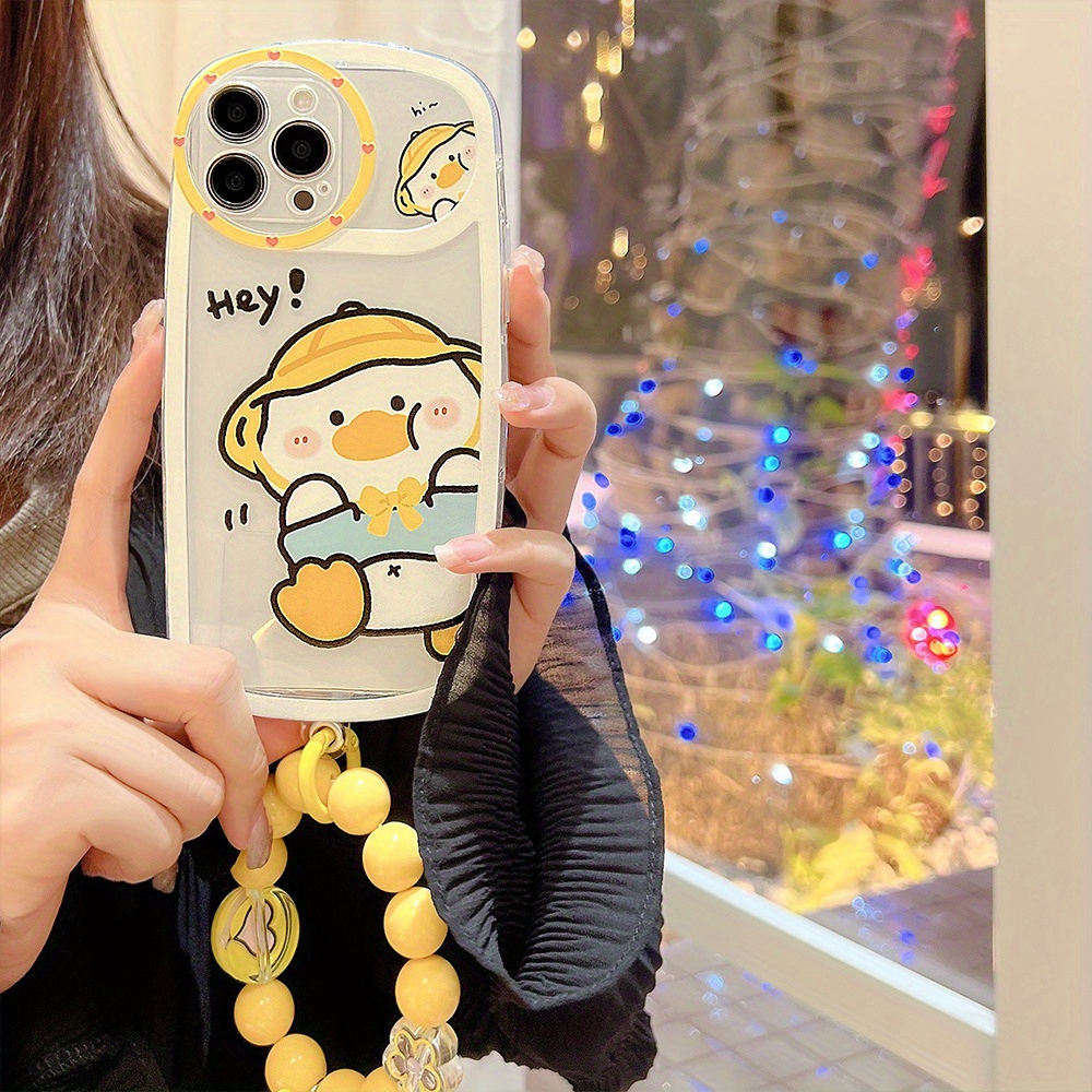 Original Cartoon Duck 12 Iphone 13 14 14pro Max 11 - Temu