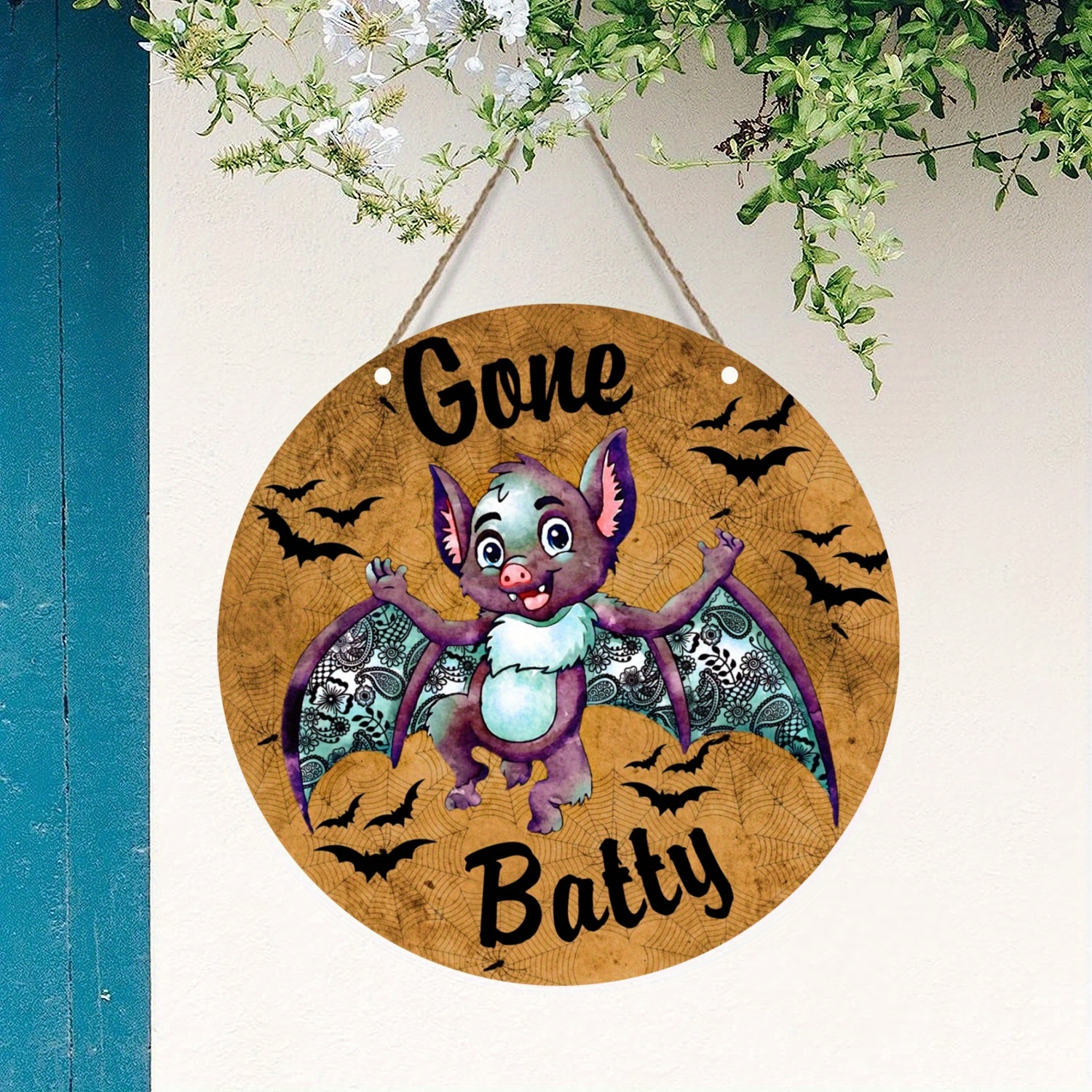 Halloween Wood Halloween Bat Wooden - Temu Australia