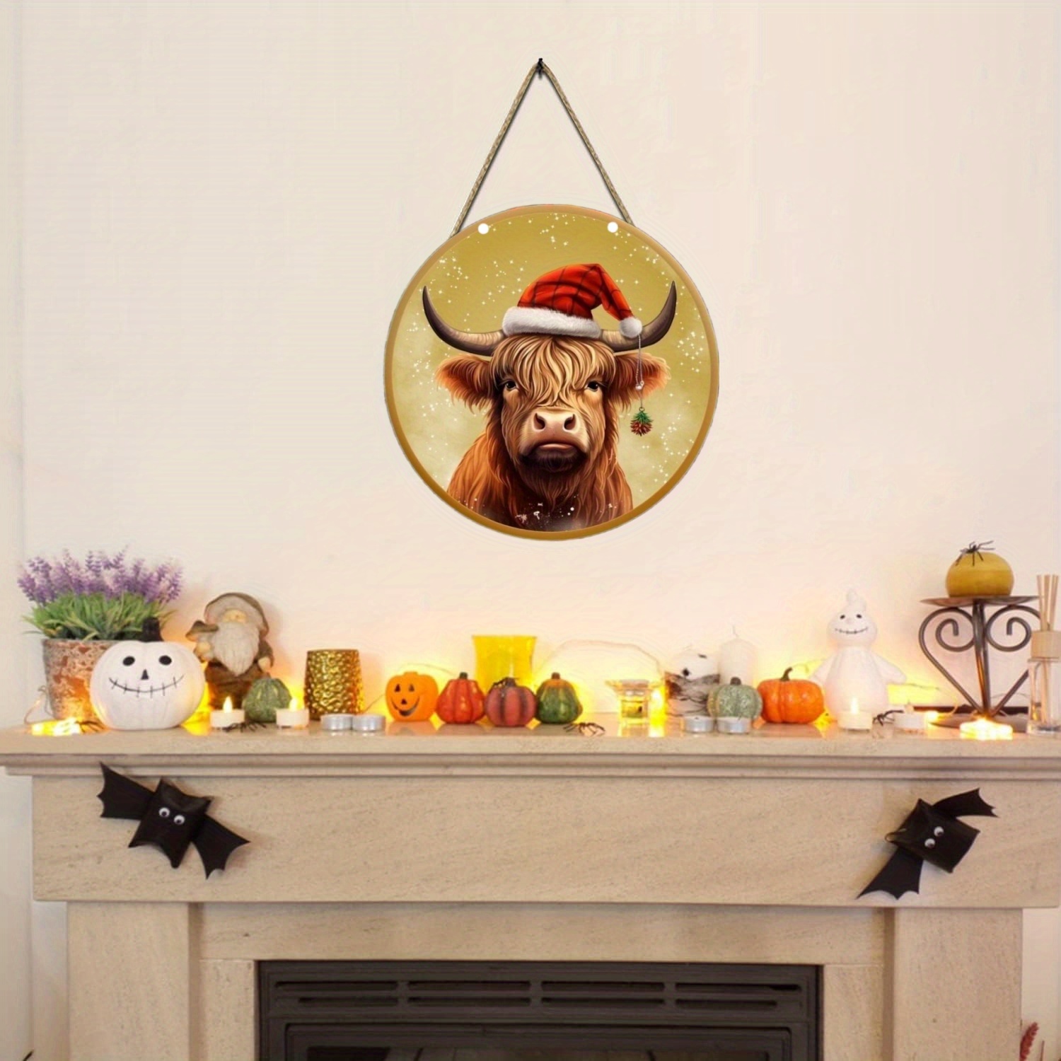 Farm Animals Christmas Ornaments Round Christmas Ornaments Temu New