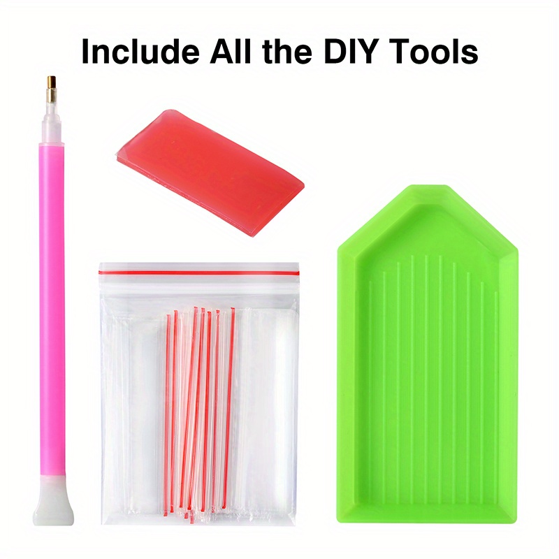 5d Diy Christmas Tree Moon Diamond Painting Kits Adults - Temu United ...